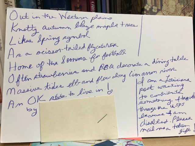 Episode 47: Oklahoma Acrostic – Wacky Poem Life